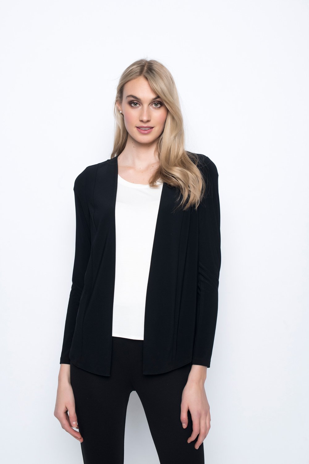Long Open Front Jacket | Picadilly Canada | Shop Now